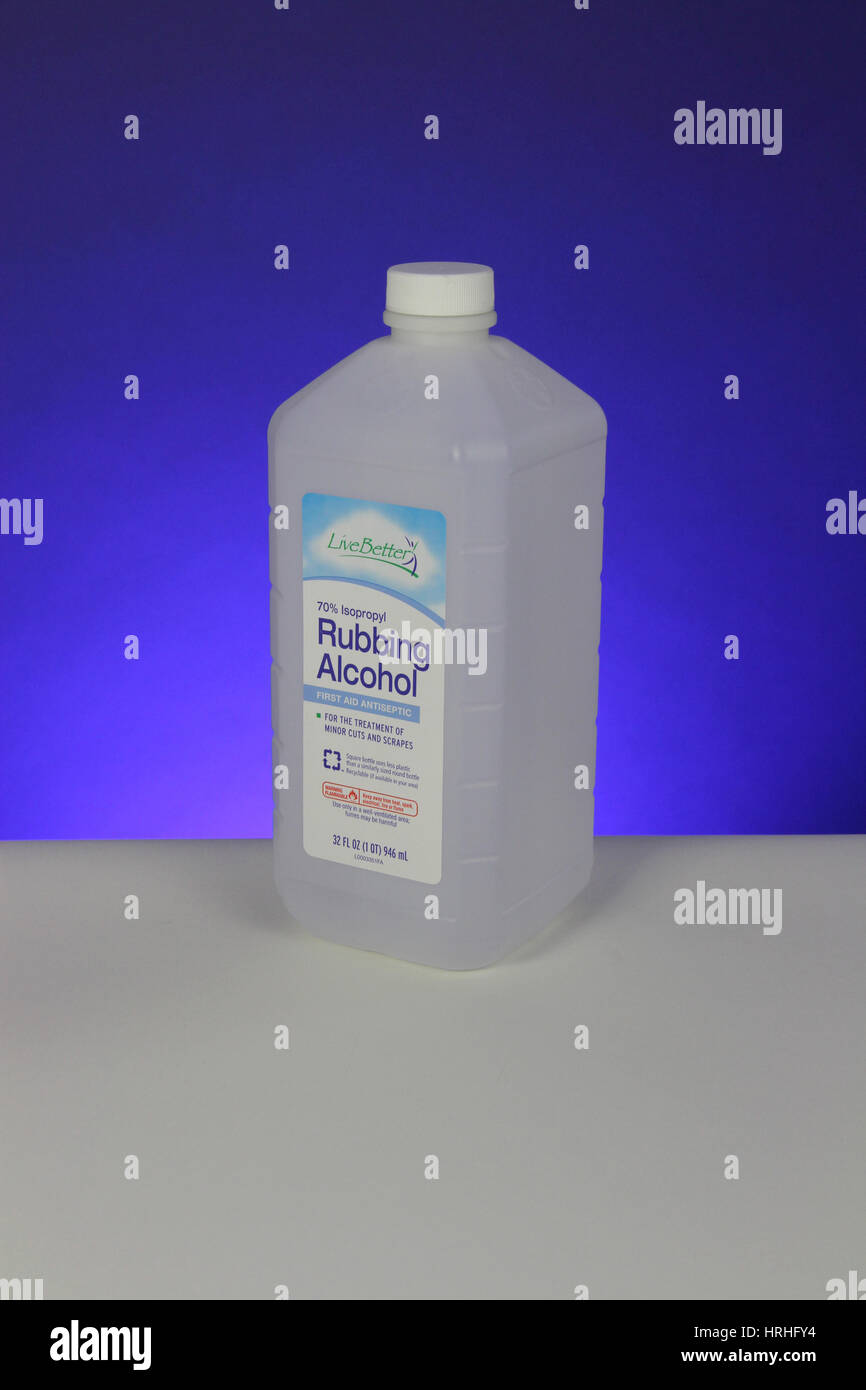 Medical supplies alcohol hi-res stock photography and images - Alamy