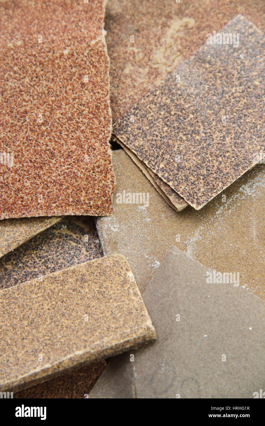 Sandpaper grit hi-res stock photography and images - Alamy
