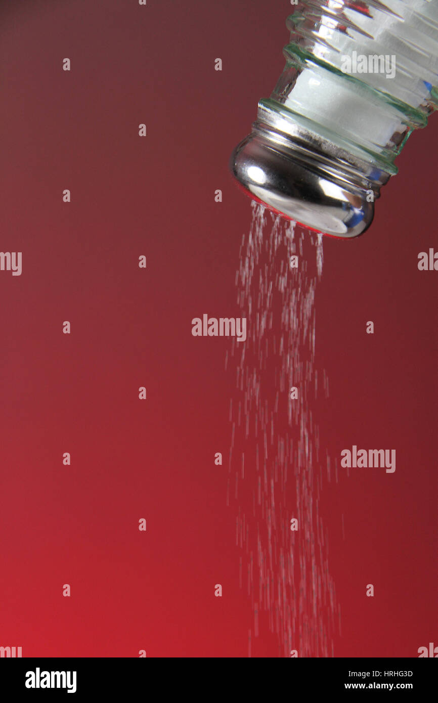 Salt Pouring out of Salt Shaker Stock Photo - Alamy