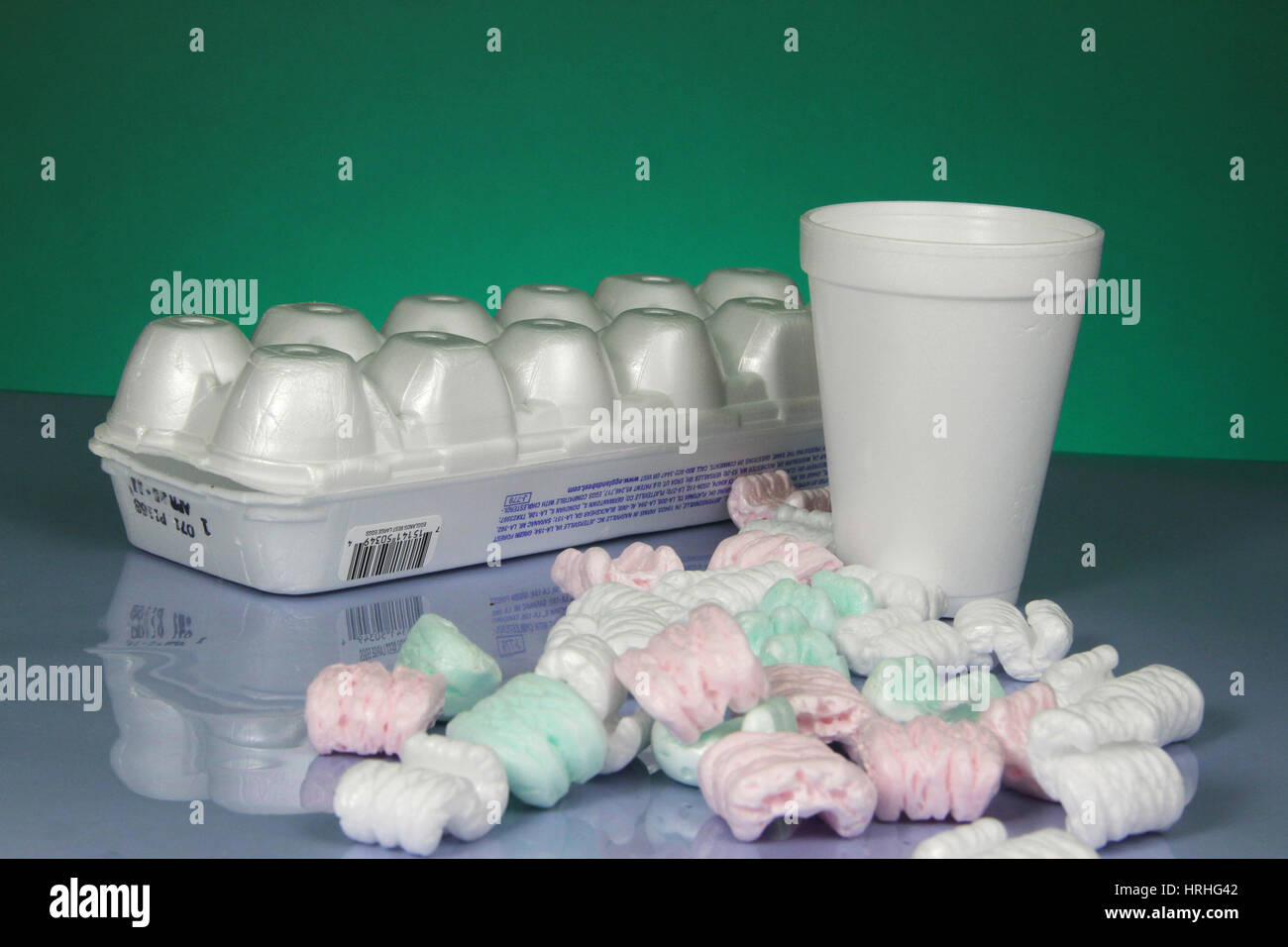 Polystyrene Objects Stock Photo - Alamy
