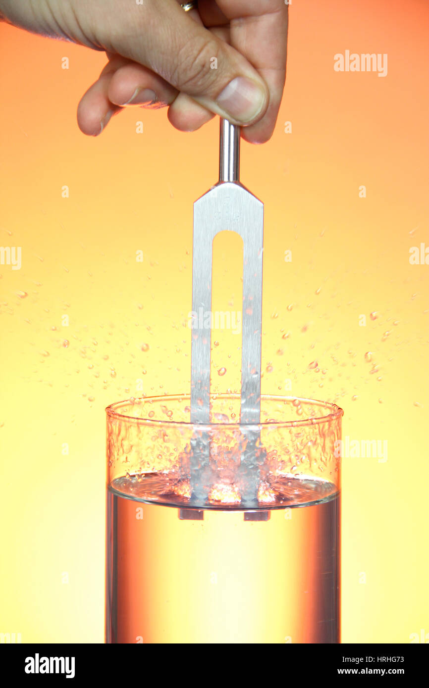 Tuning fork water hi-res stock photography and images - Alamy