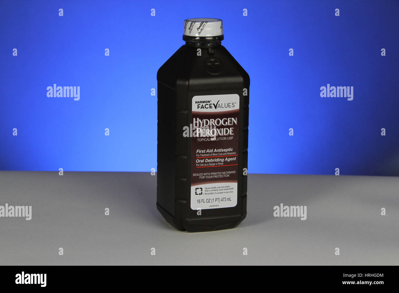 Bottle of Hydrogen Peroxide Stock Photo - Alamy