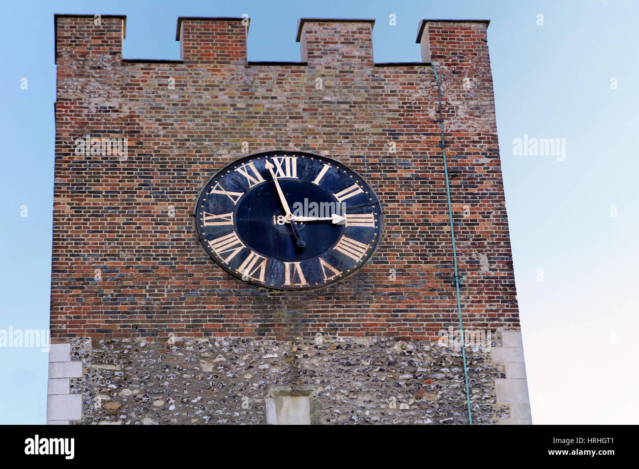 Brick stone tower numerals roman hi-res stock photography and images ...