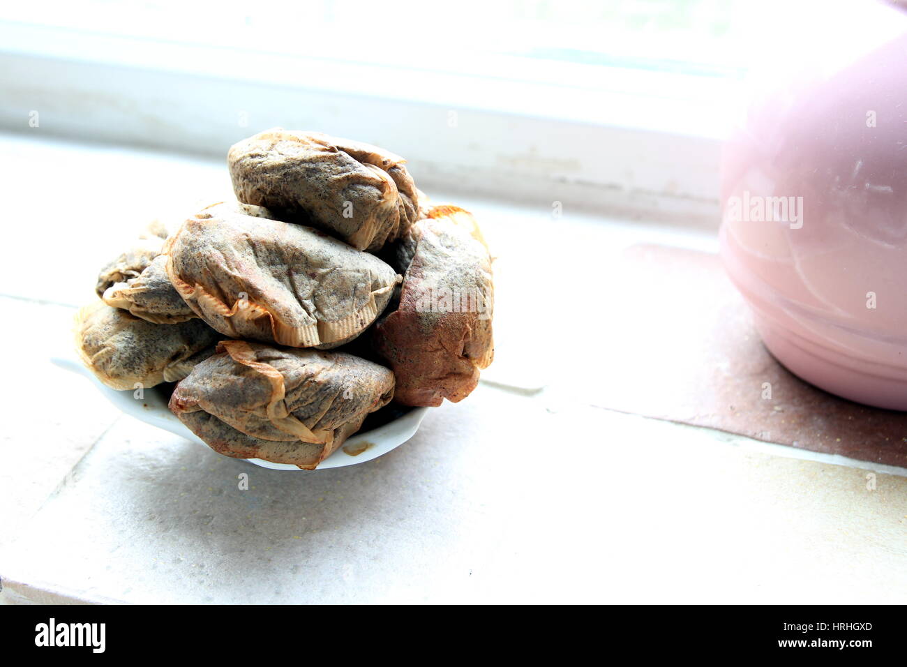 Pile of teabags hi-res stock photography and images - Alamy