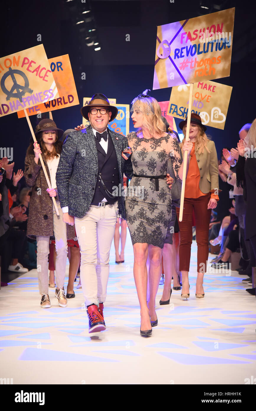 Thomas Rath Fashion Show during Platform Fashion at Areal Boehler ...