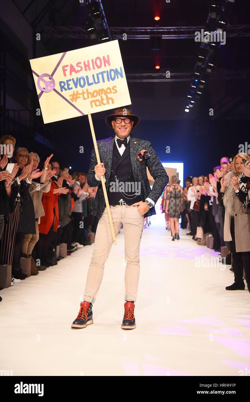 Thomas Rath Fashion Show during Platform Fashion at Areal Boehler ...