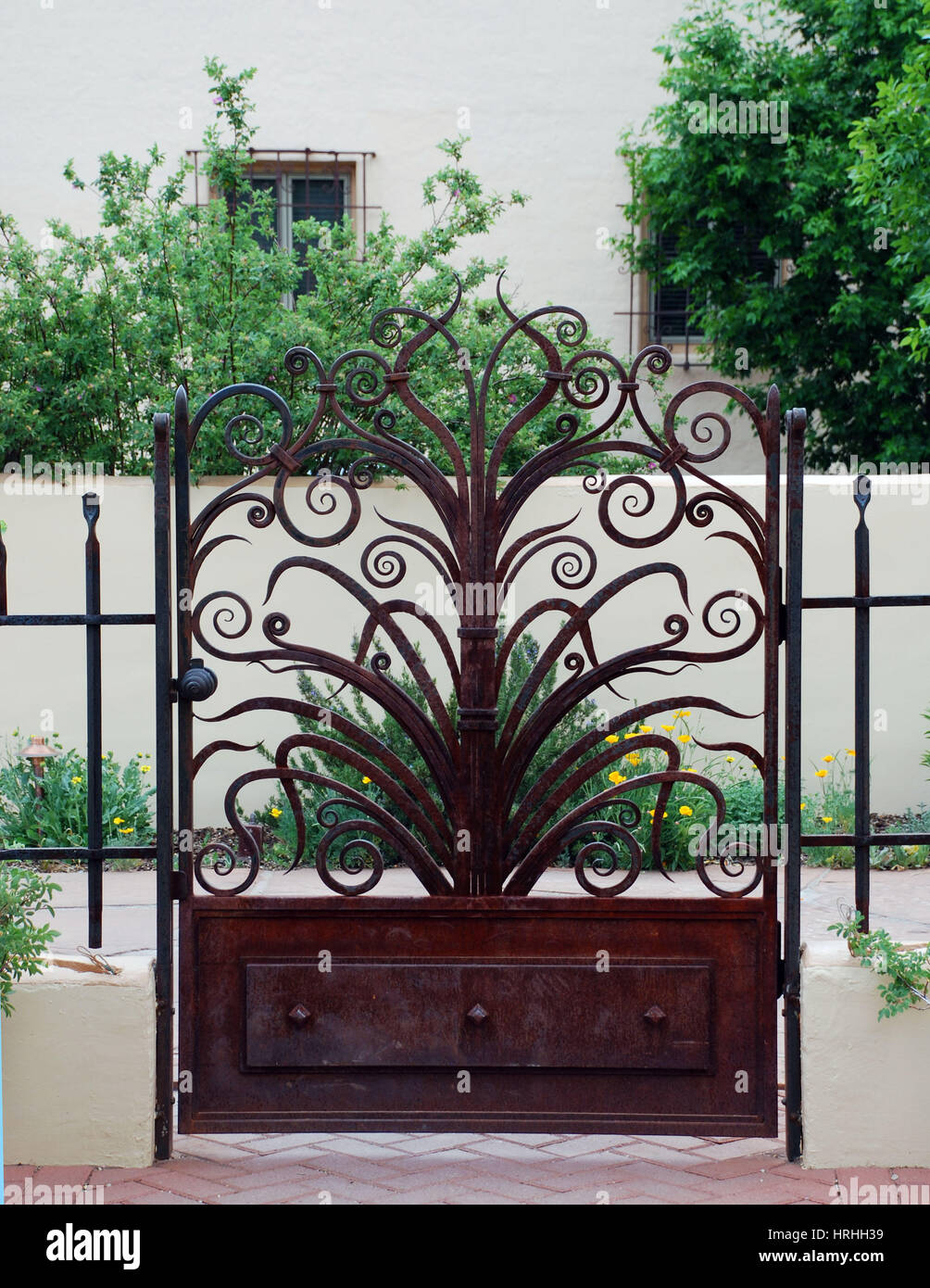 Fancy gate hi-res stock photography and images - Alamy