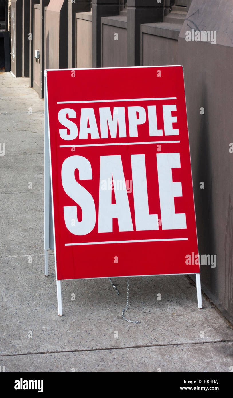 Sample sale hi-res stock photography and images - Alamy