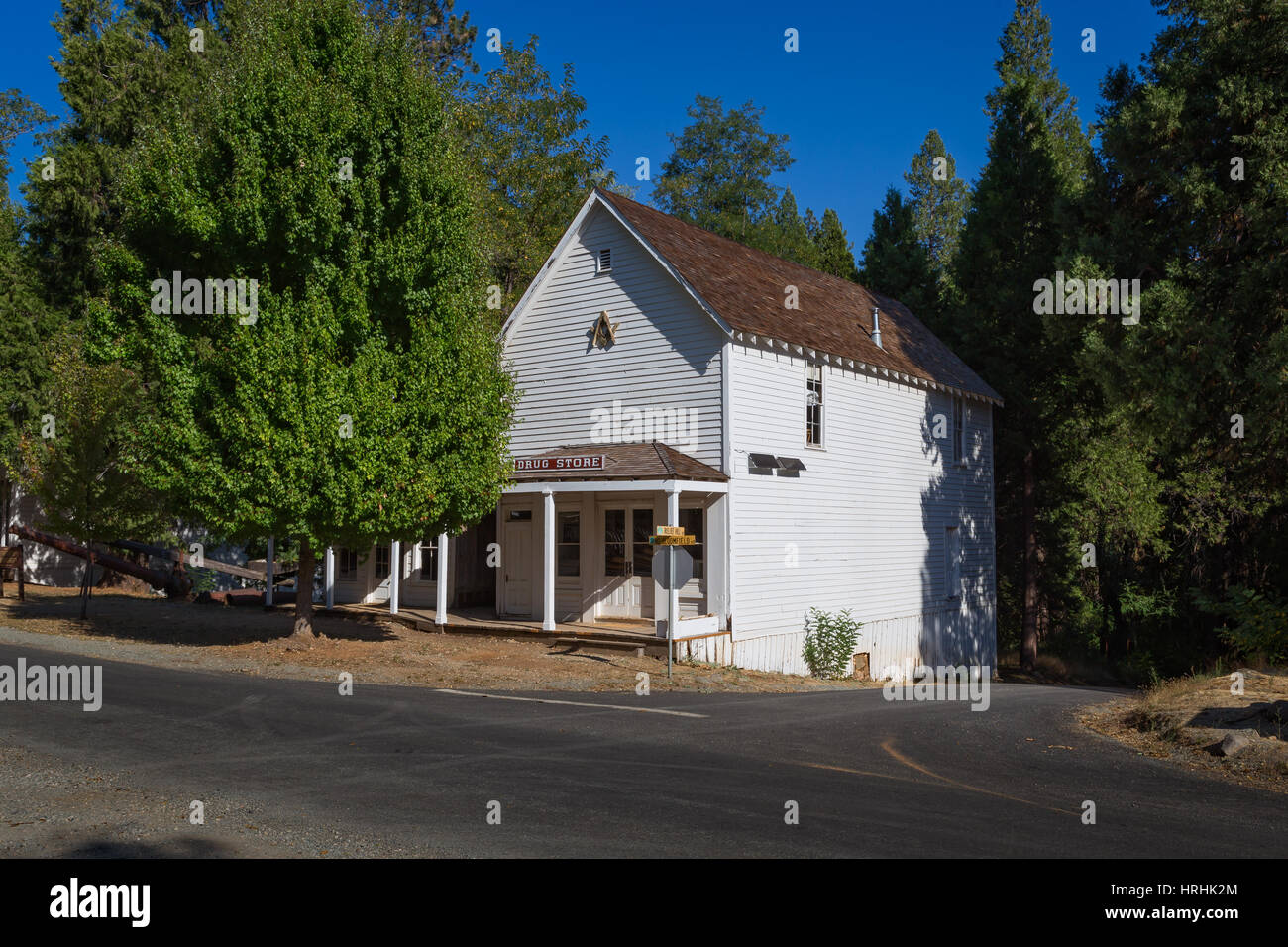 Smith and Knotwell Drugstore, North Bloomfield, California Stock Photo ...