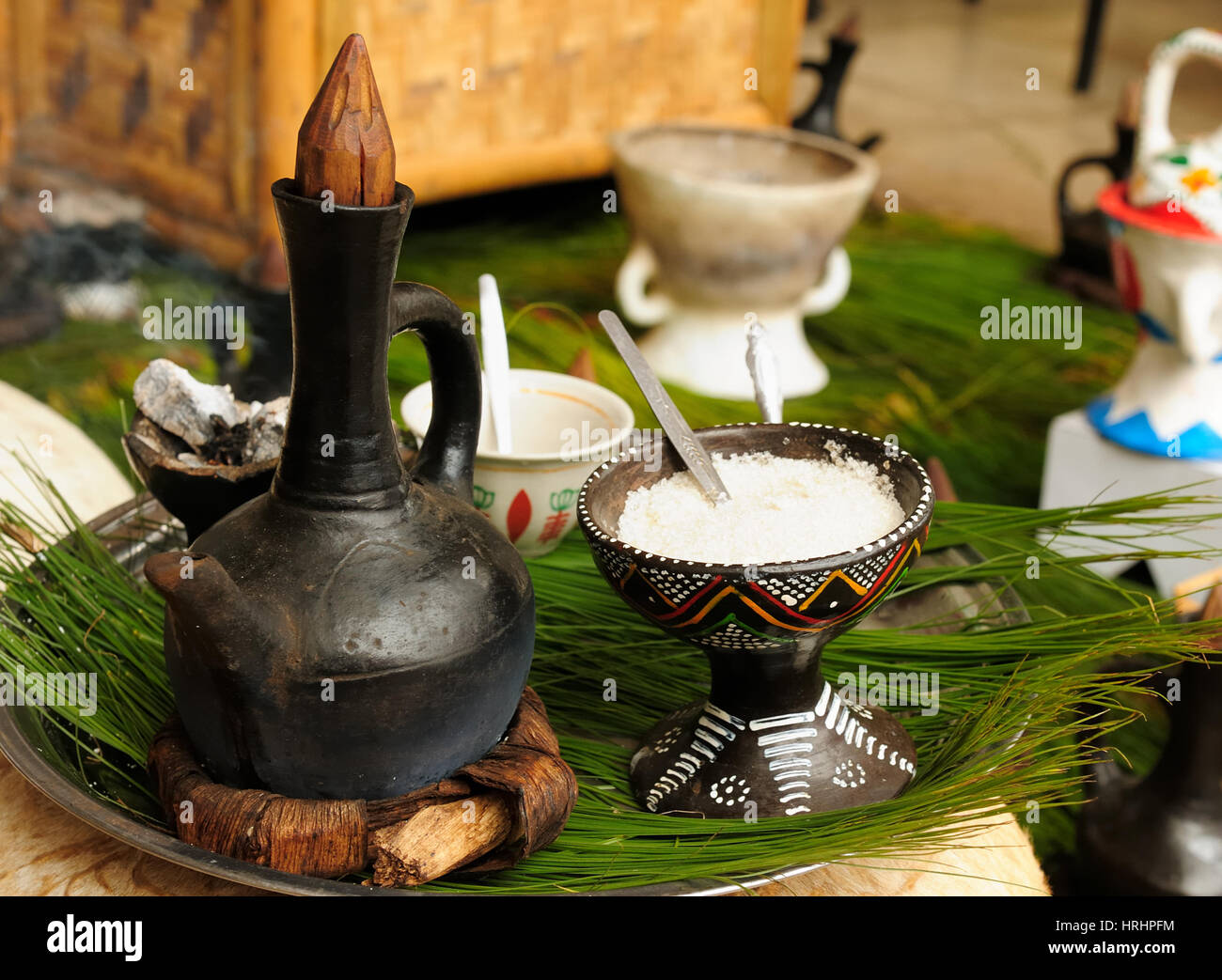 Ethiopia coffee ceremony hi-res stock photography and images - Alamy