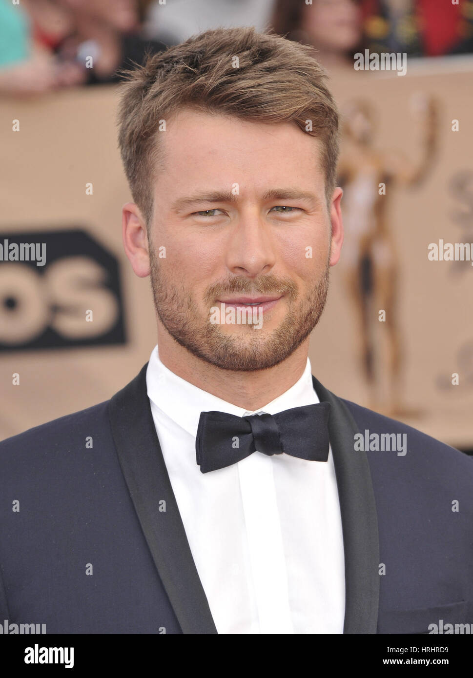 The SAG Awards 2017 Arrivals Featuring: Glen Powell Where: Los Angeles ...