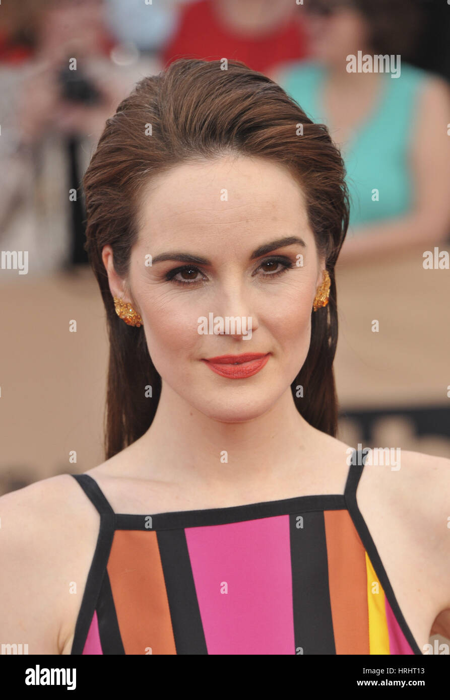 The SAG Awards 2017 Arrivals Featuring: Michelle Dockery Where: Los ...