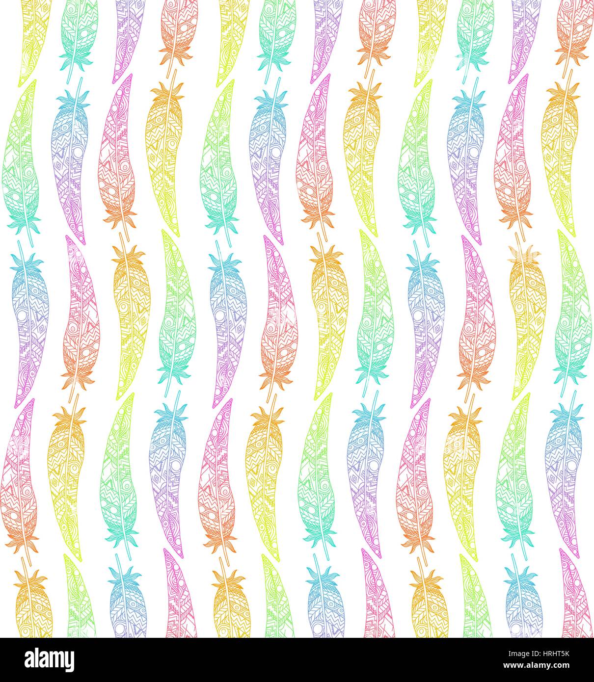 Feathers seamless bright gradient hi-res stock photography and images ...
