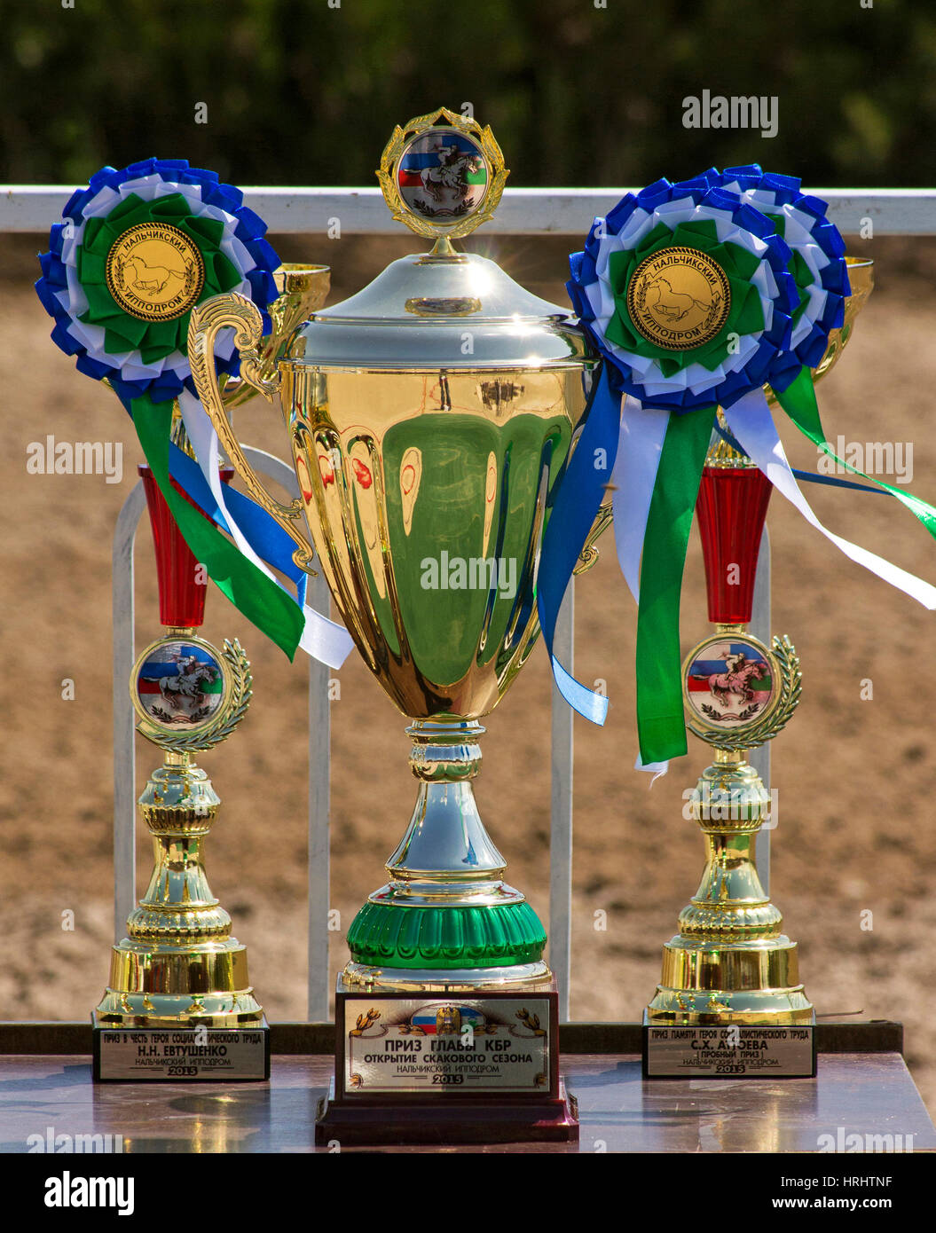 Gold trophy head hi-res stock photography and images - Alamy