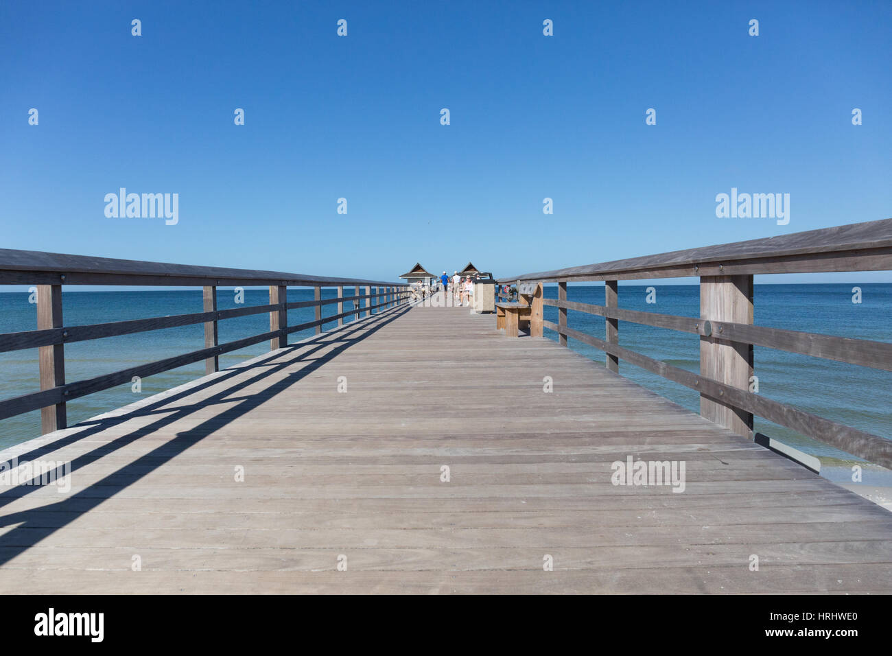 Naples Pier Florida Stock Photo - Alamy
