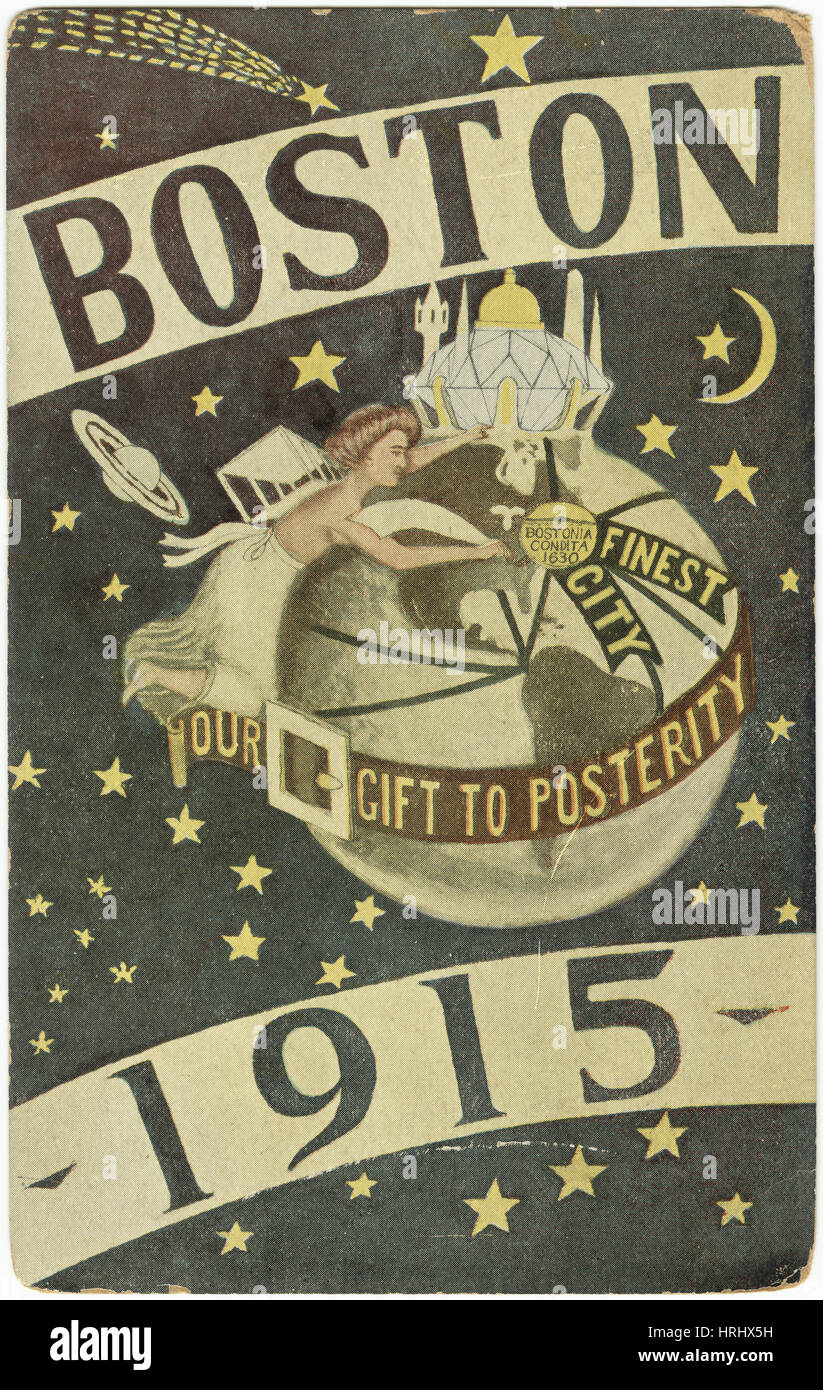 Boston - Boston 1915 [front] Stock Photo - Alamy