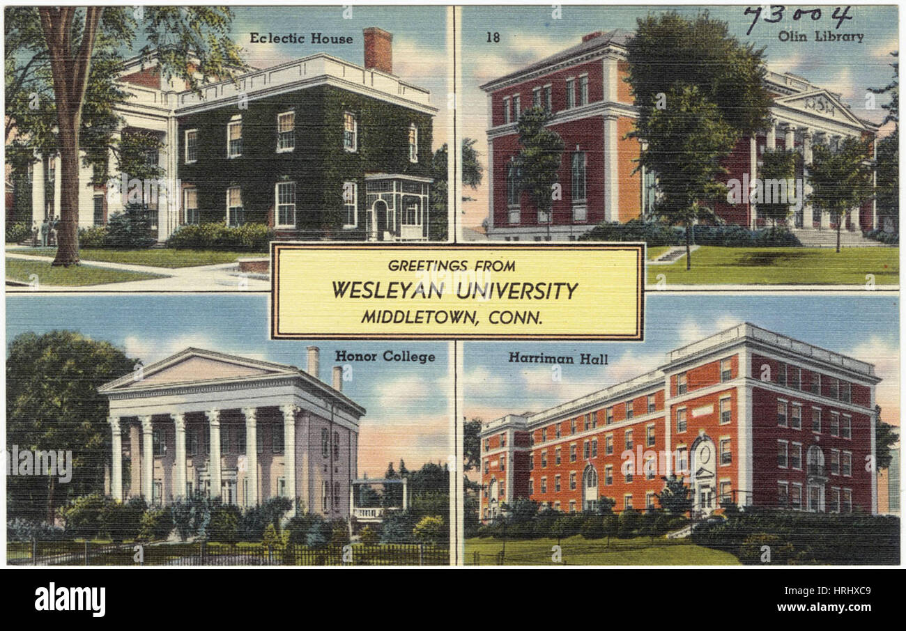 Wesleyan university hi-res stock photography and images - Alamy