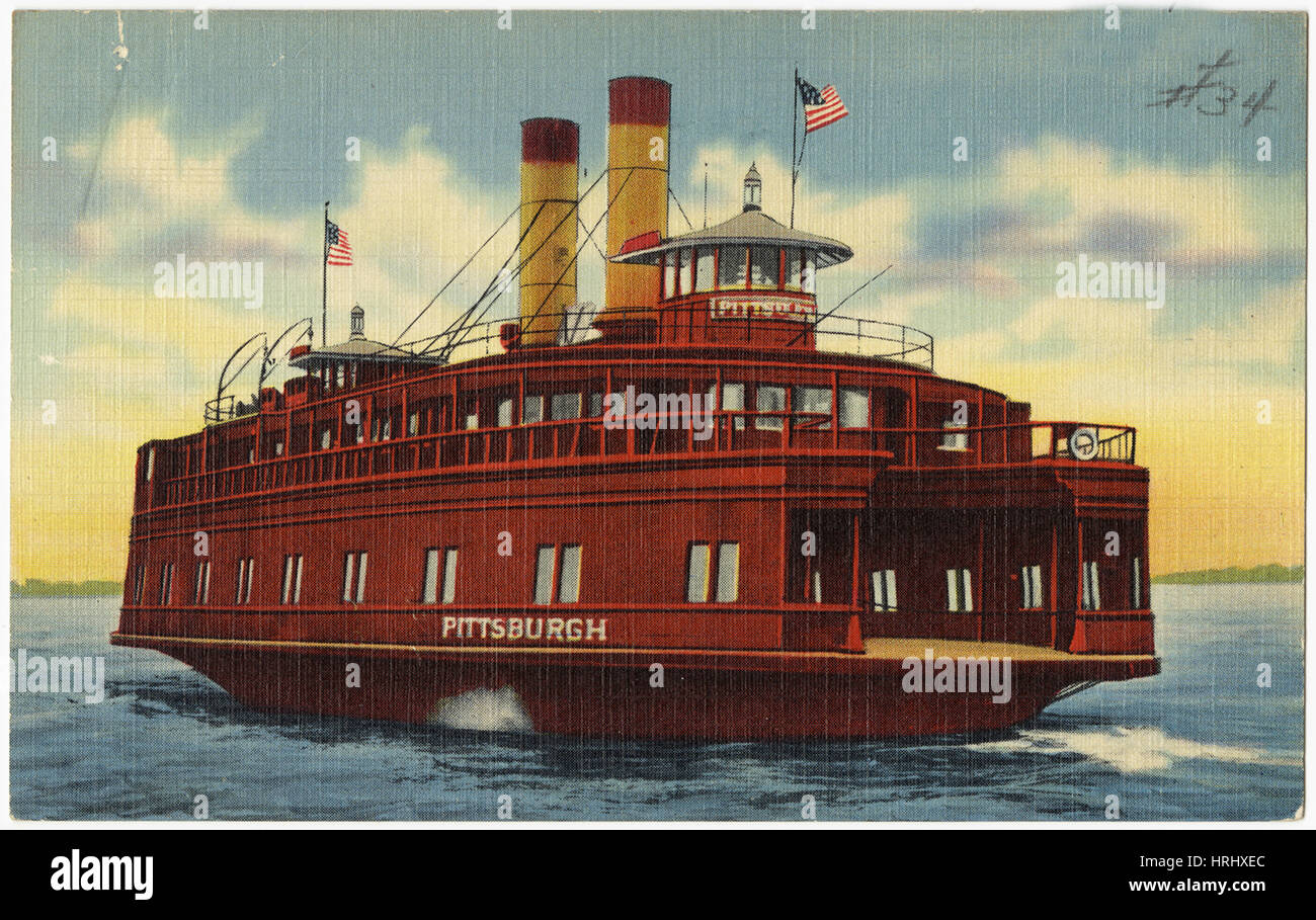 Delaware - Pittsburgh, one of our six large ferries operating between ...