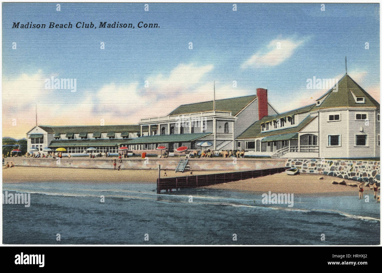 Connecticut - Madison Beach Club, Madison, Conn Stock Photo - Alamy