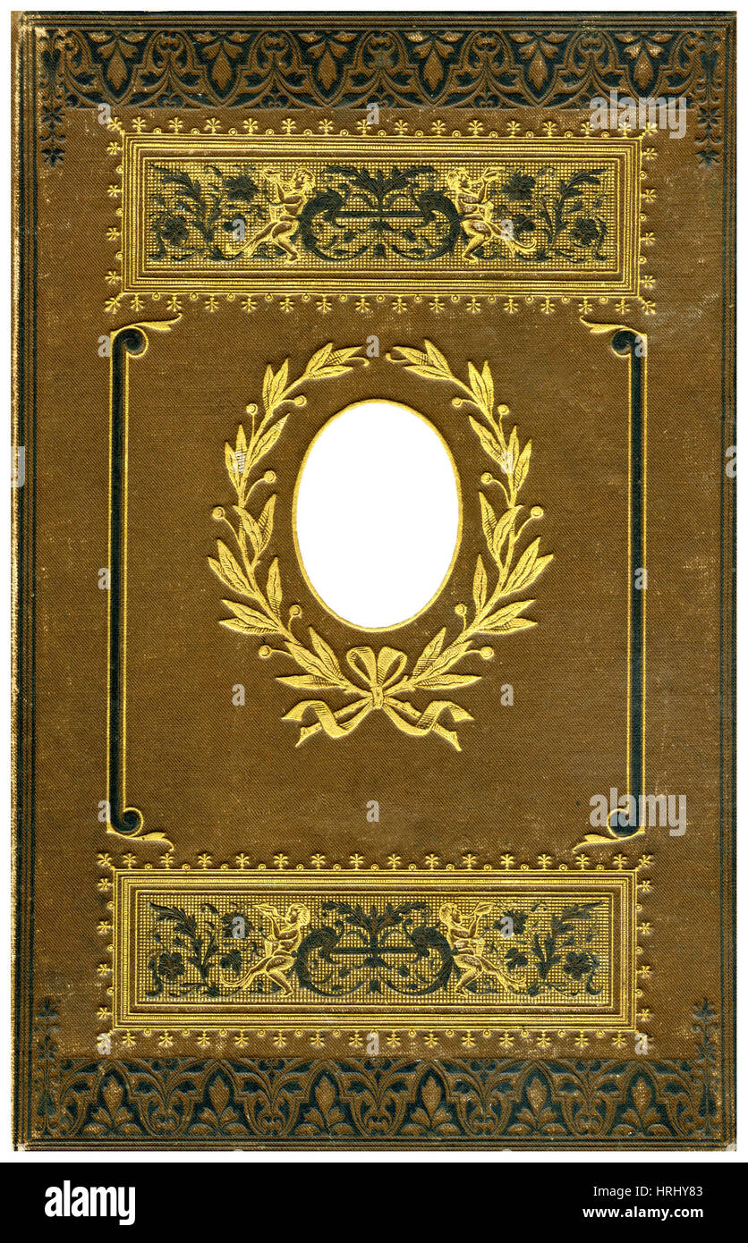 Old fashioned ancient antique book cover hi-res stock photography and ...