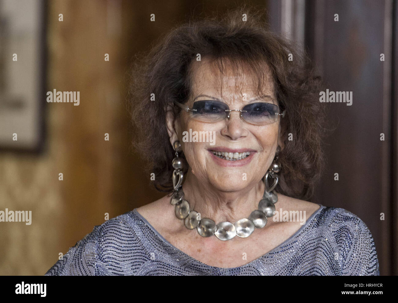Claudia Cardinale , italian actress, Rome, Italy, January 10, 2017 ...