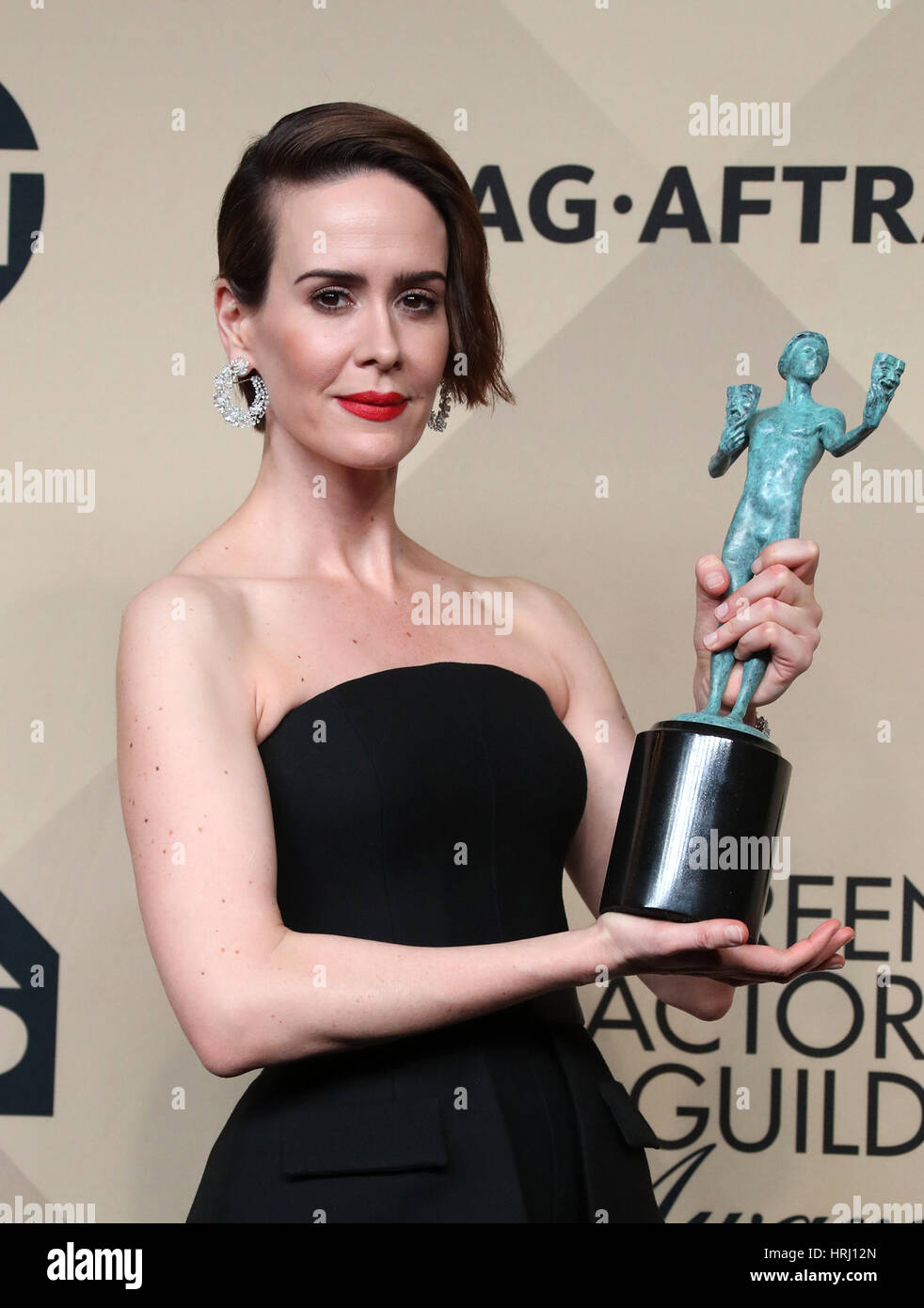 23rd Annual Screen Actors Guild Awards - Press Room Featuring: Sarah ...