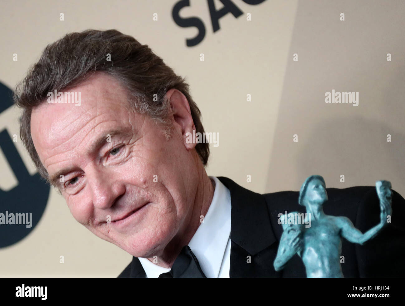 23rd Annual Screen Actors Guild Awards - Press Room Featuring: Bryan ...