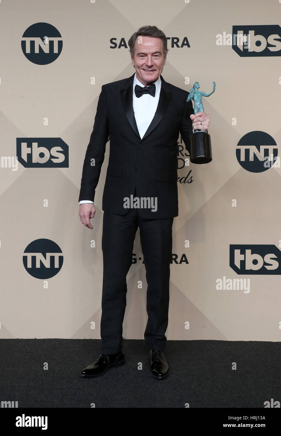 23rd Annual Screen Actors Guild Awards - Press Room Featuring: Bryan ...