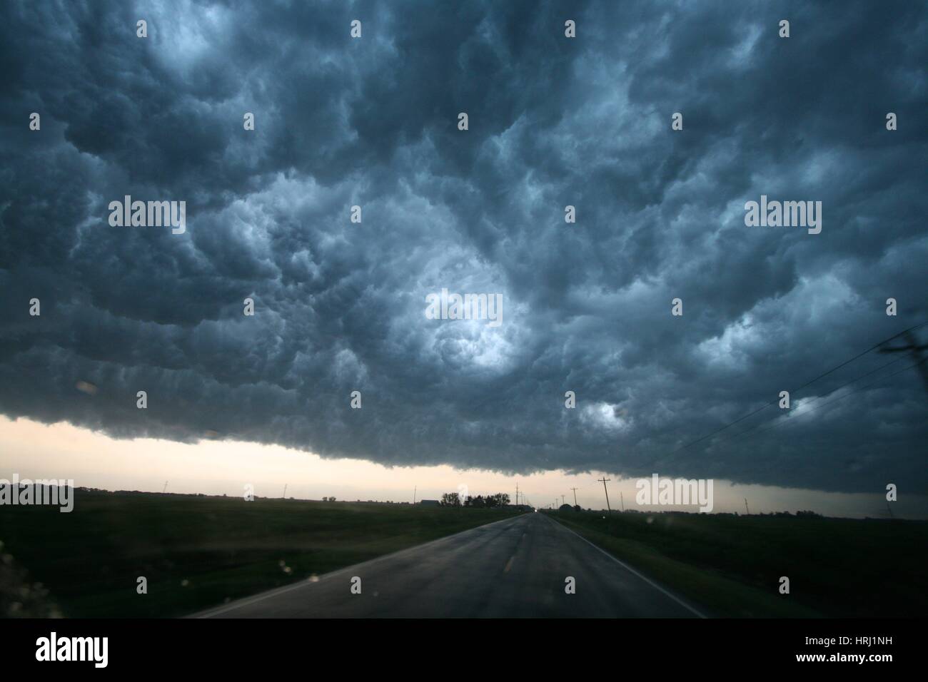 Thunderstorm and Supercell Stock Photo - Alamy