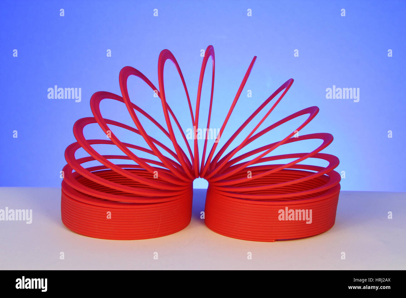 Helical spring toy hi-res stock photography and images - Alamy