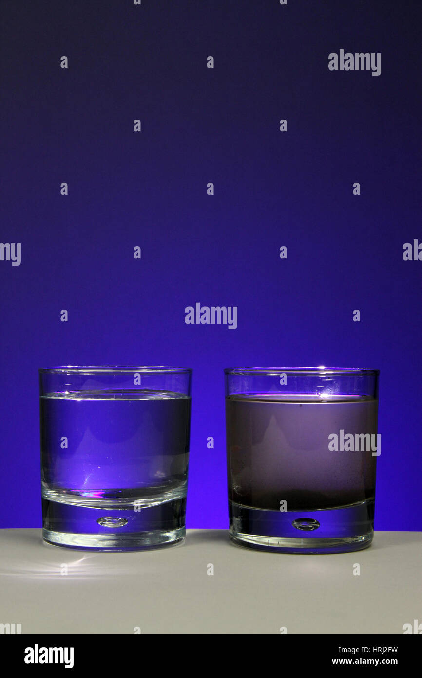 Clean and Dirty Water Stock Photo - Alamy