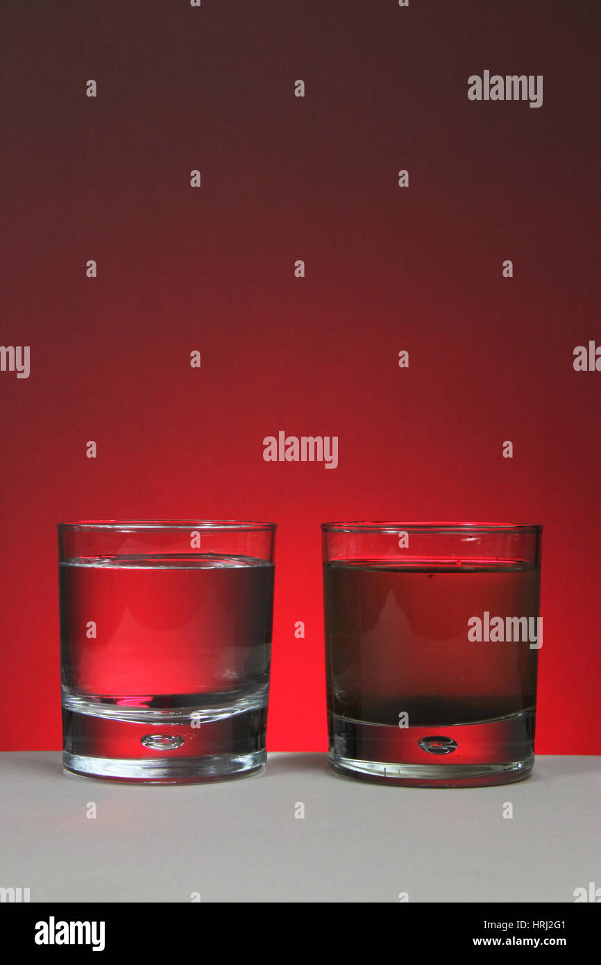 Clean and Dirty Water Stock Photo - Alamy