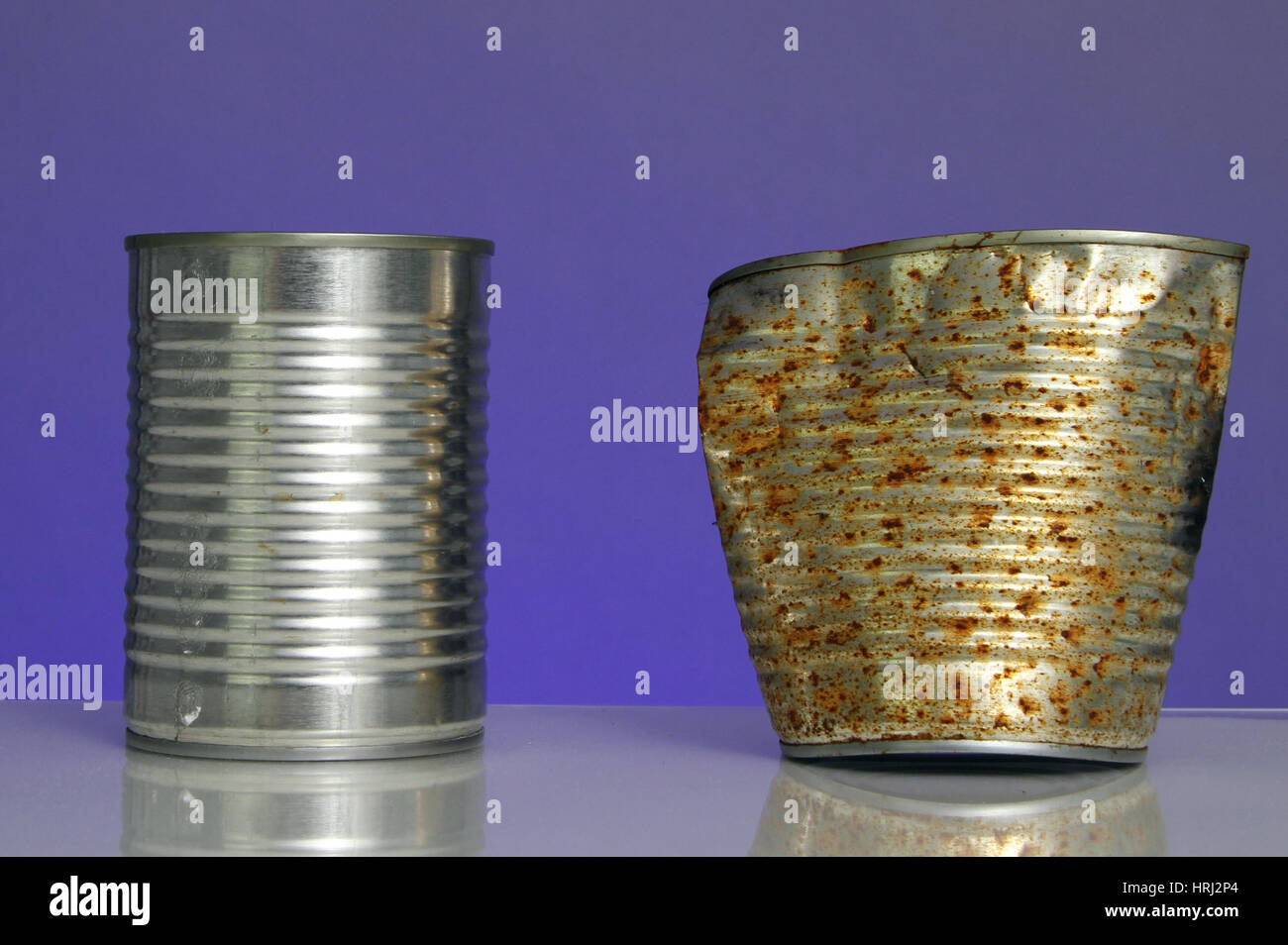 No Rust vs Rust Stock Photo - Alamy