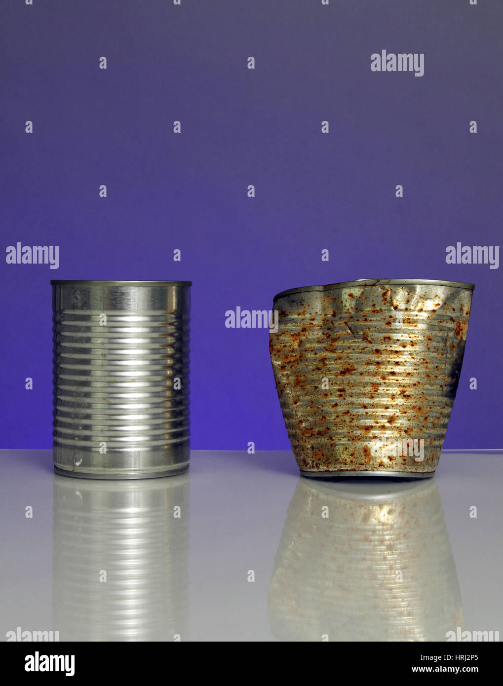 No Rust vs Rust Stock Photo - Alamy