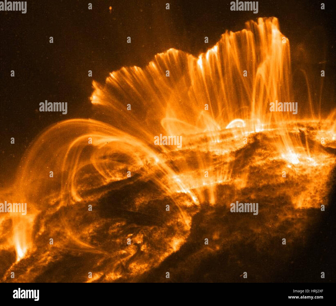 Coronal Rain, Solar Storm Stock Photo - Alamy