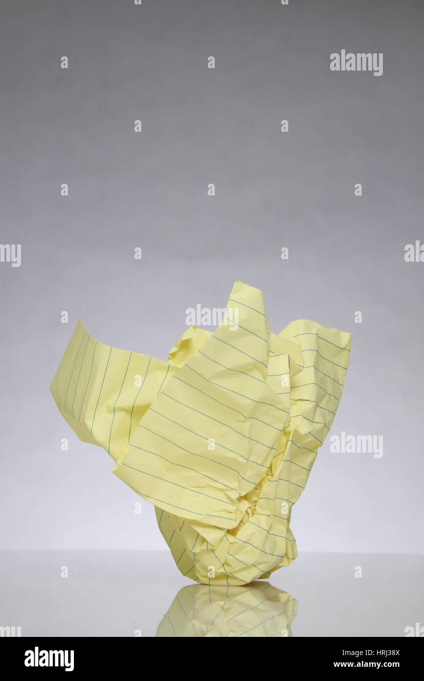 Ball of paper hi-res stock photography and images - Alamy