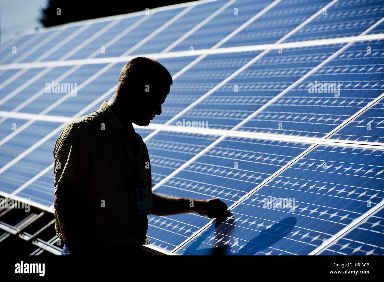 Solar energy research Stock Photo - Alamy