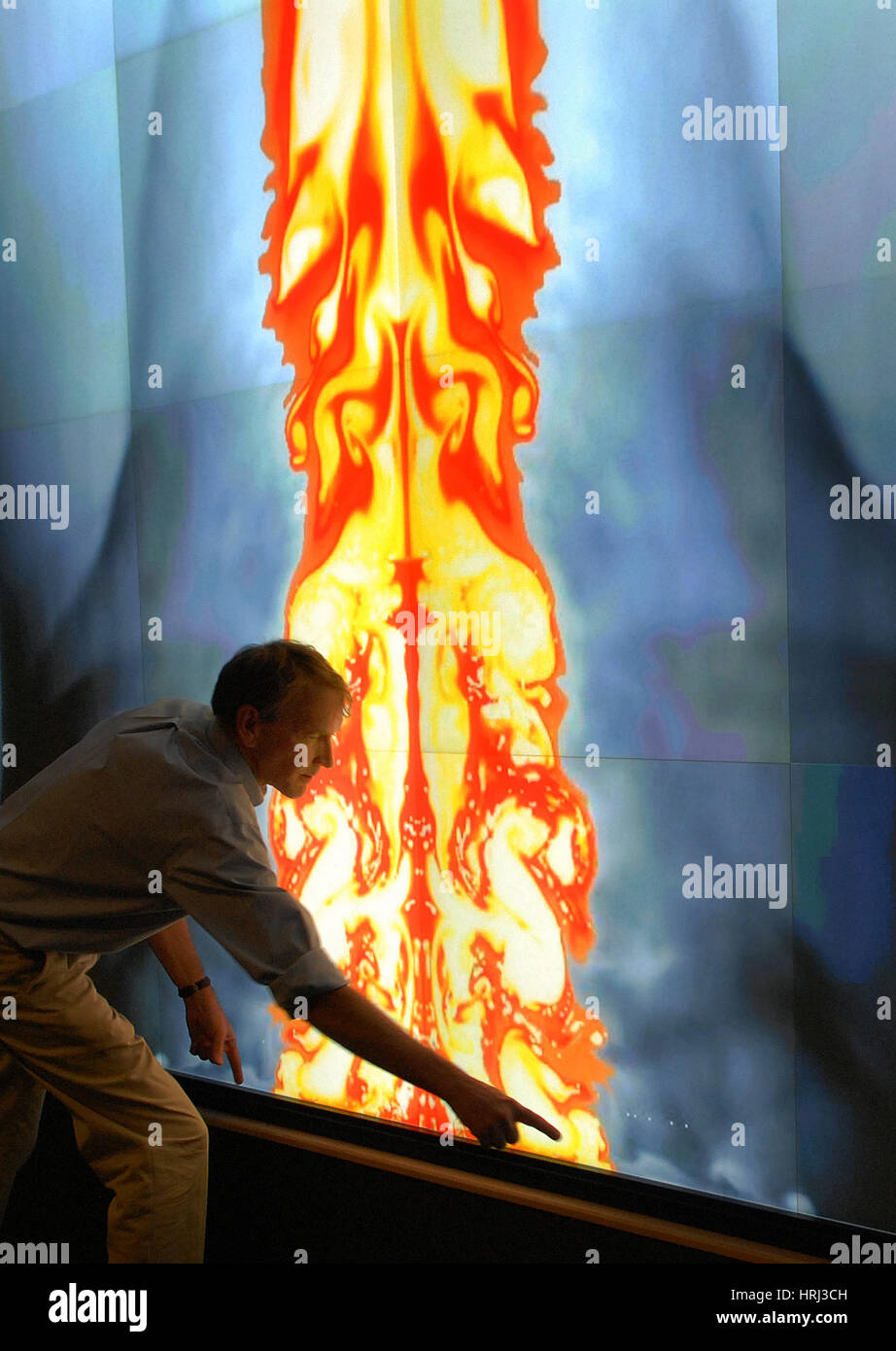 Supercomputer researcher hi-res stock photography and images - Alamy