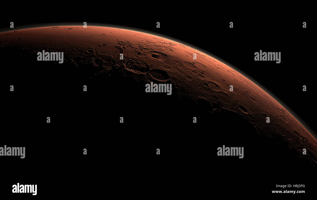 Mars terrain hi-res stock photography and images - Alamy