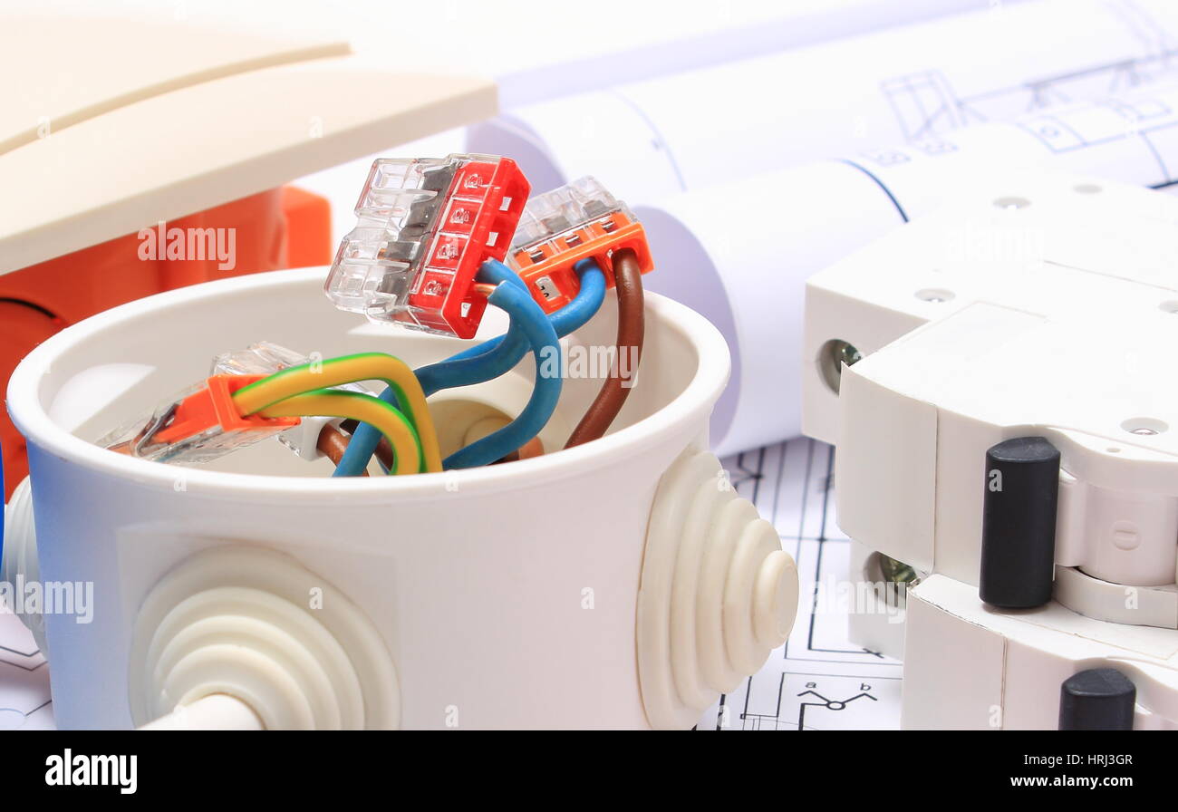 Components for use in installations and electrical diagrams, copper ...
