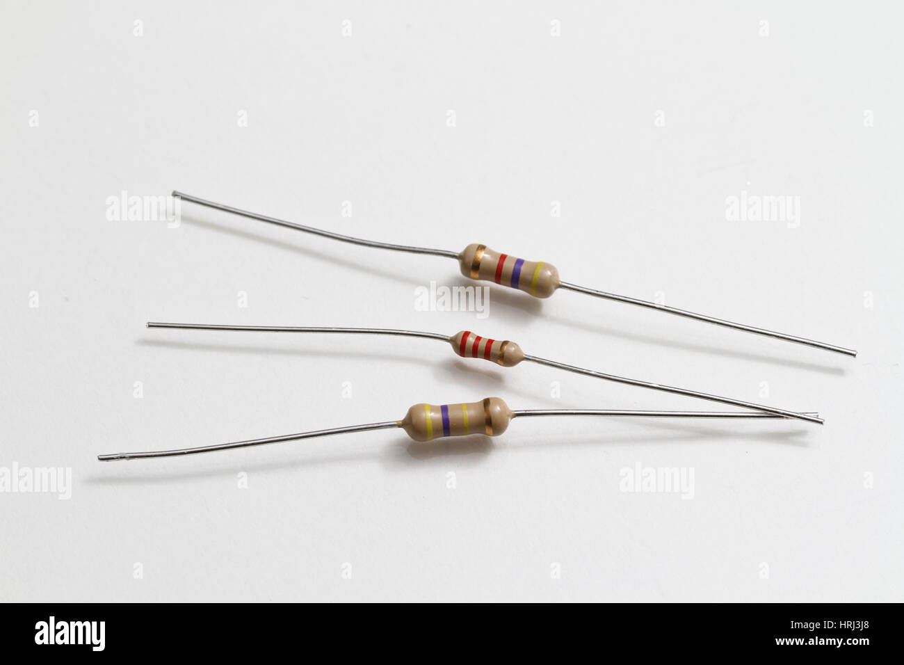 Carbon Film Resistors Stock Photo - Alamy