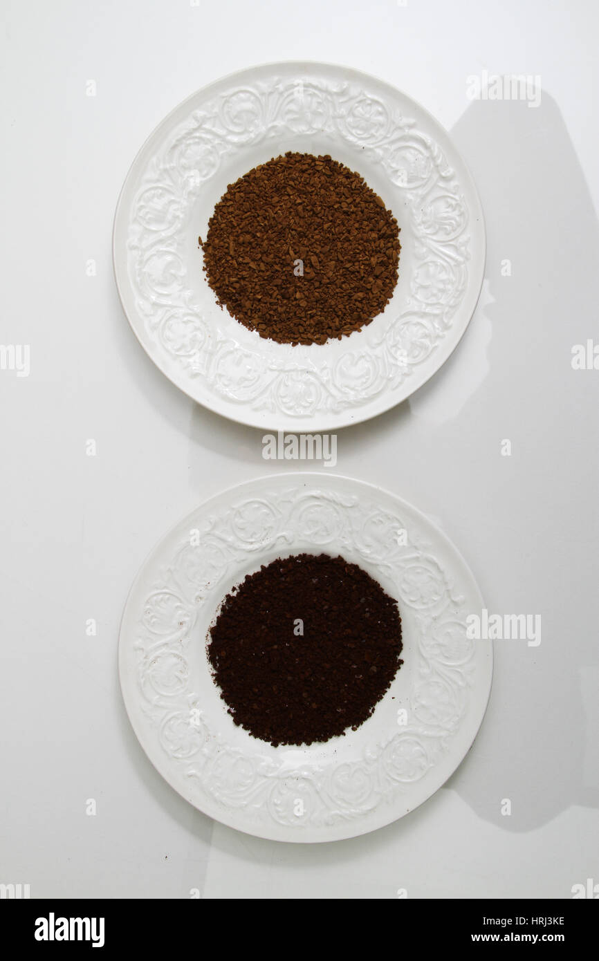Instant coffee granule hi-res stock photography and images - Alamy