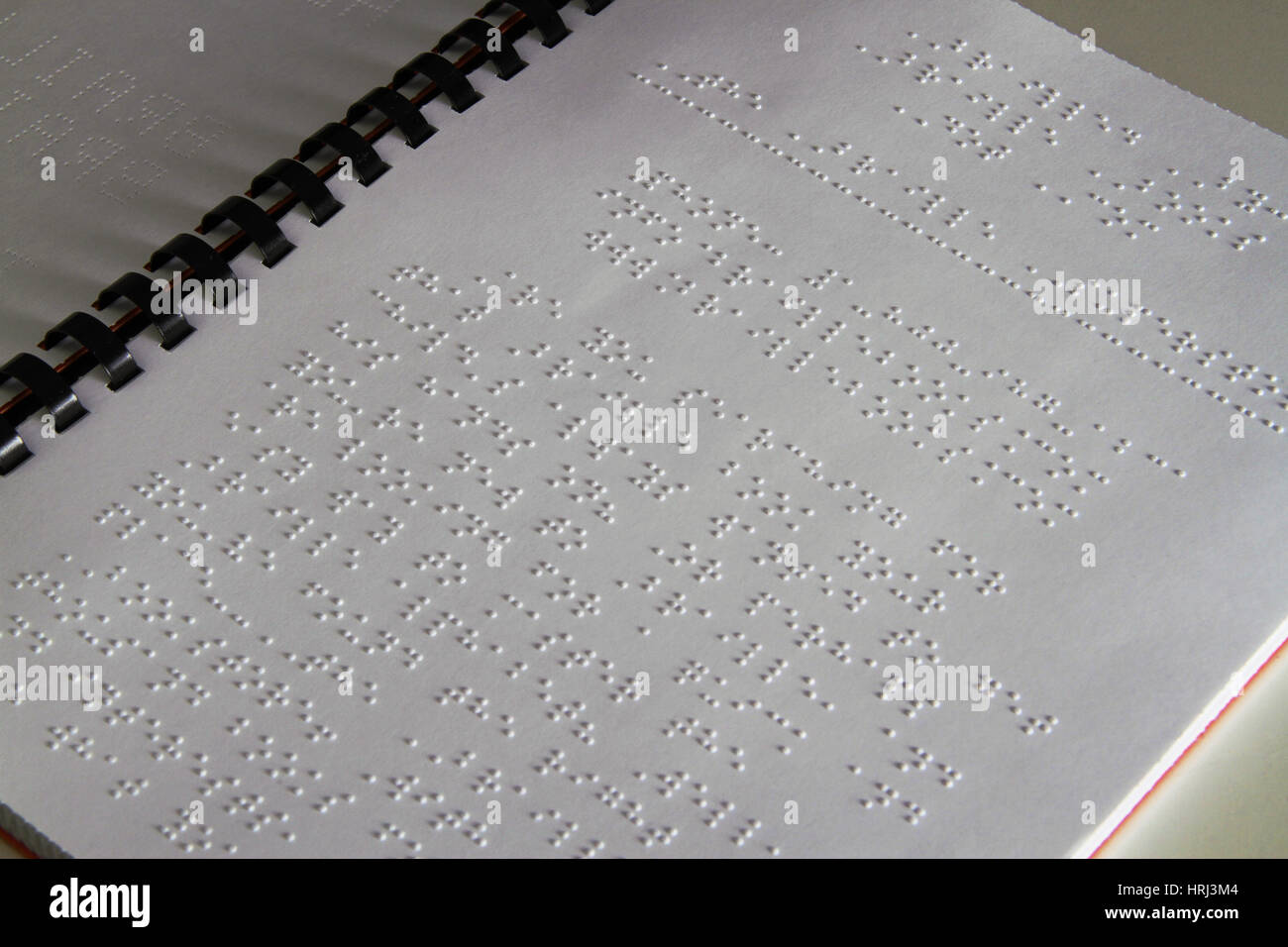 Reading braille letters hi-res stock photography and images - Alamy