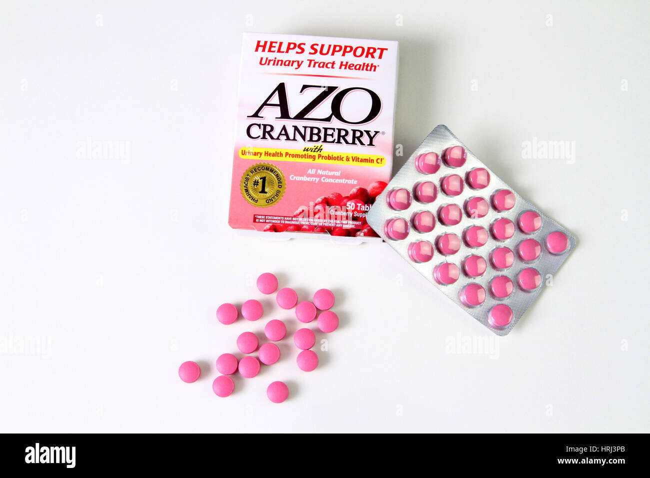 Urinary Tract Health Pills Stock Photo - Alamy