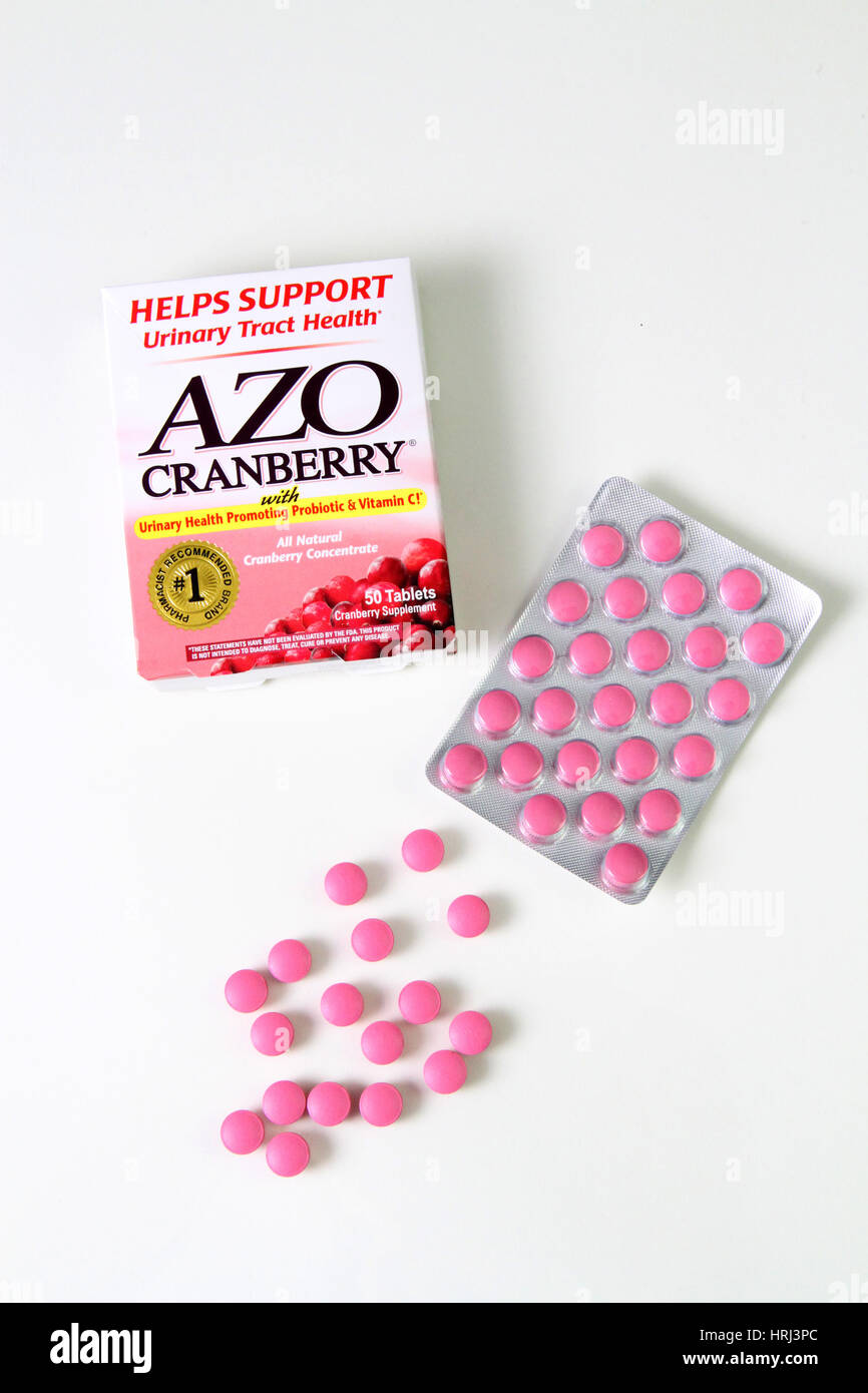 Urinary Tract Health Pills Stock Photo - Alamy