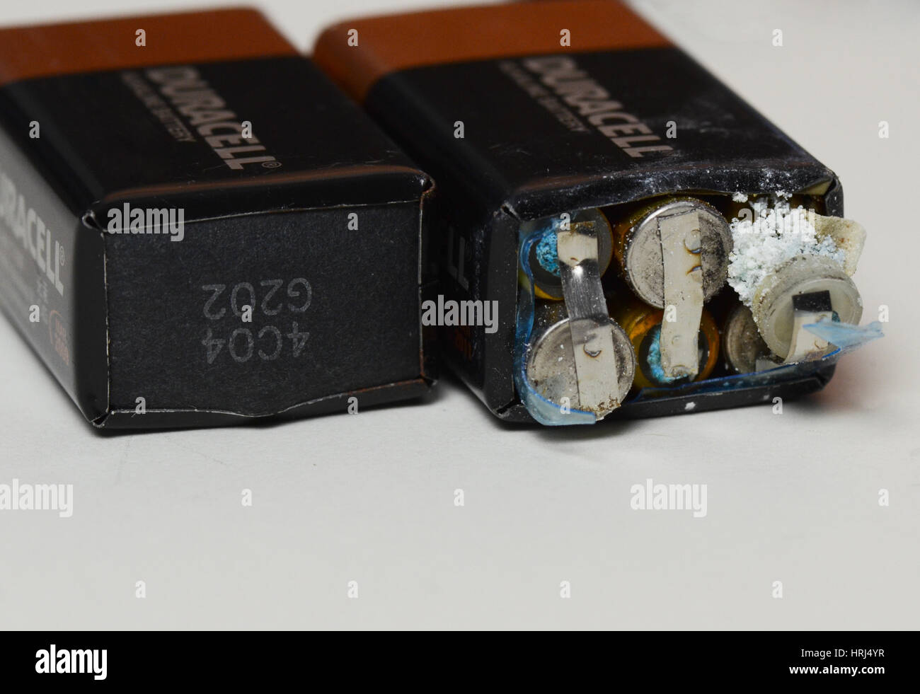 Corroded batteries hi-res stock photography and images - Alamy