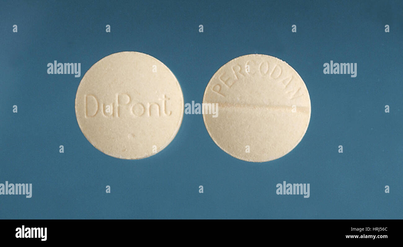 Percodan, Prescription Medicine for Pain Relief Stock Photo - Alamy