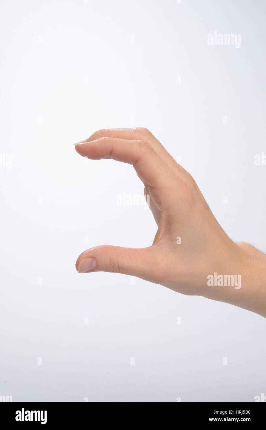 Curved hand hi-res stock photography and images - Alamy