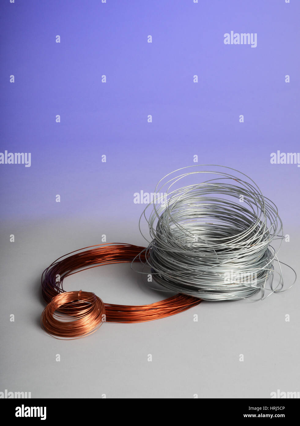 Wire Coil Electricity High Resolution Stock Photography and Images - Alamy