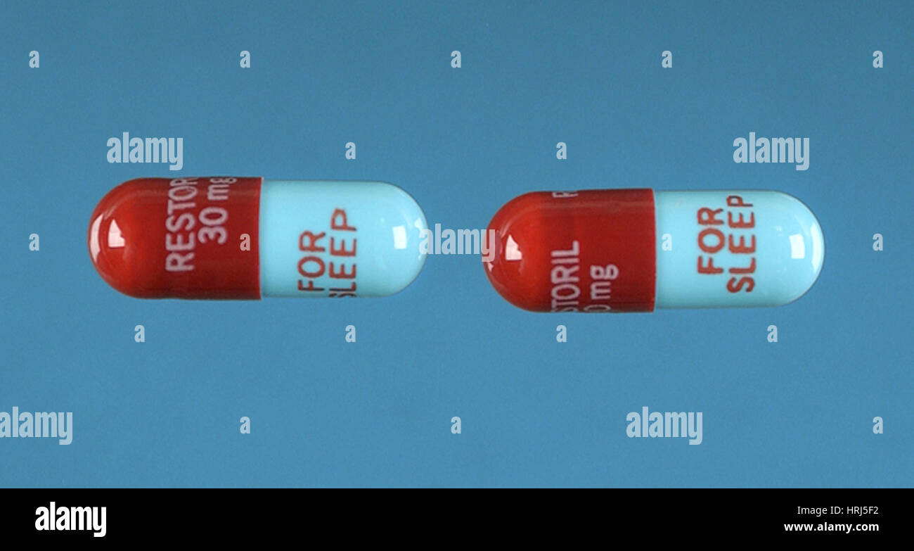 Restoril, Prescription for Insomnia Stock Photo - Alamy